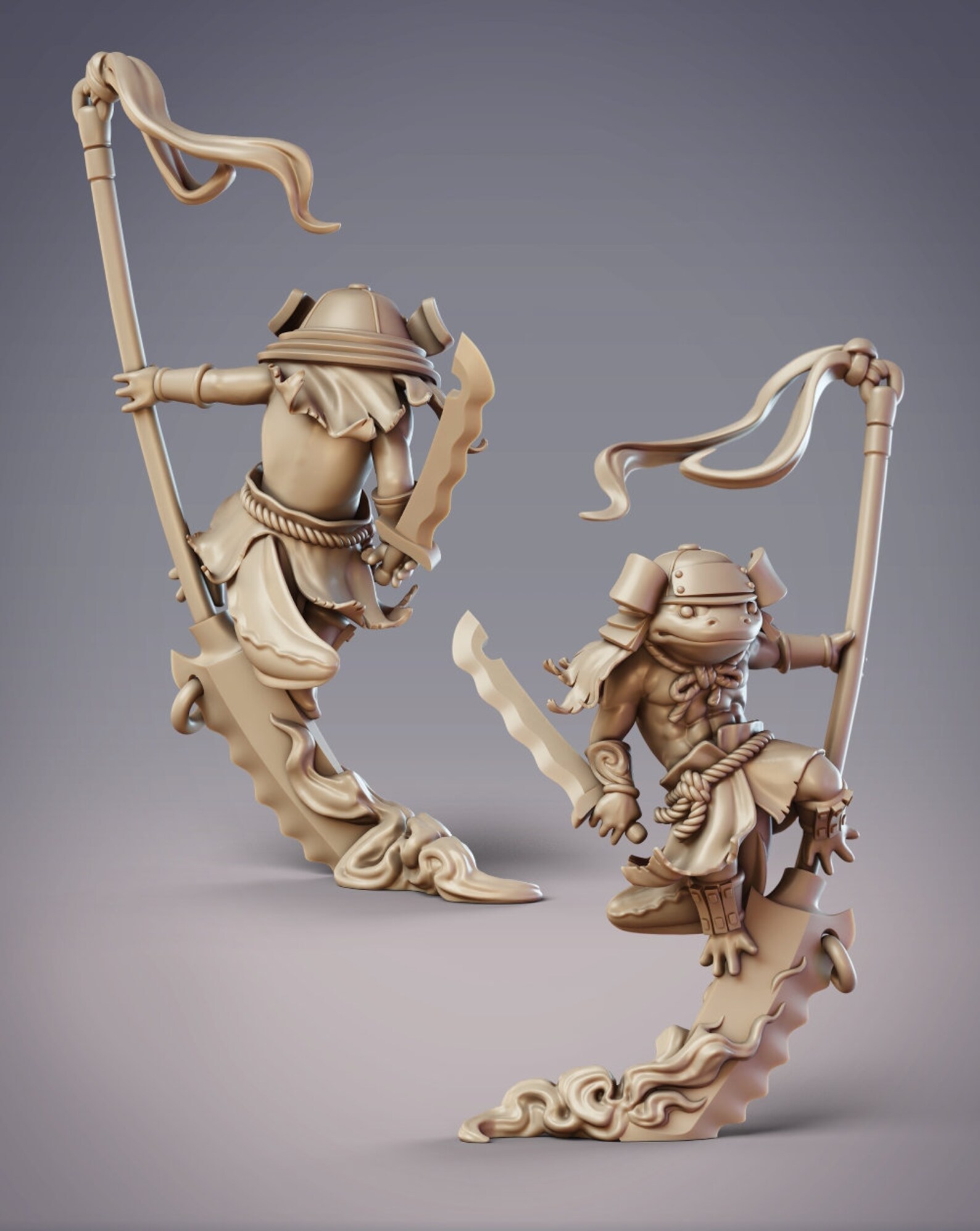 Harukage Hanzaki Champion 32mm/54mm Scale Miniature with - Etsy