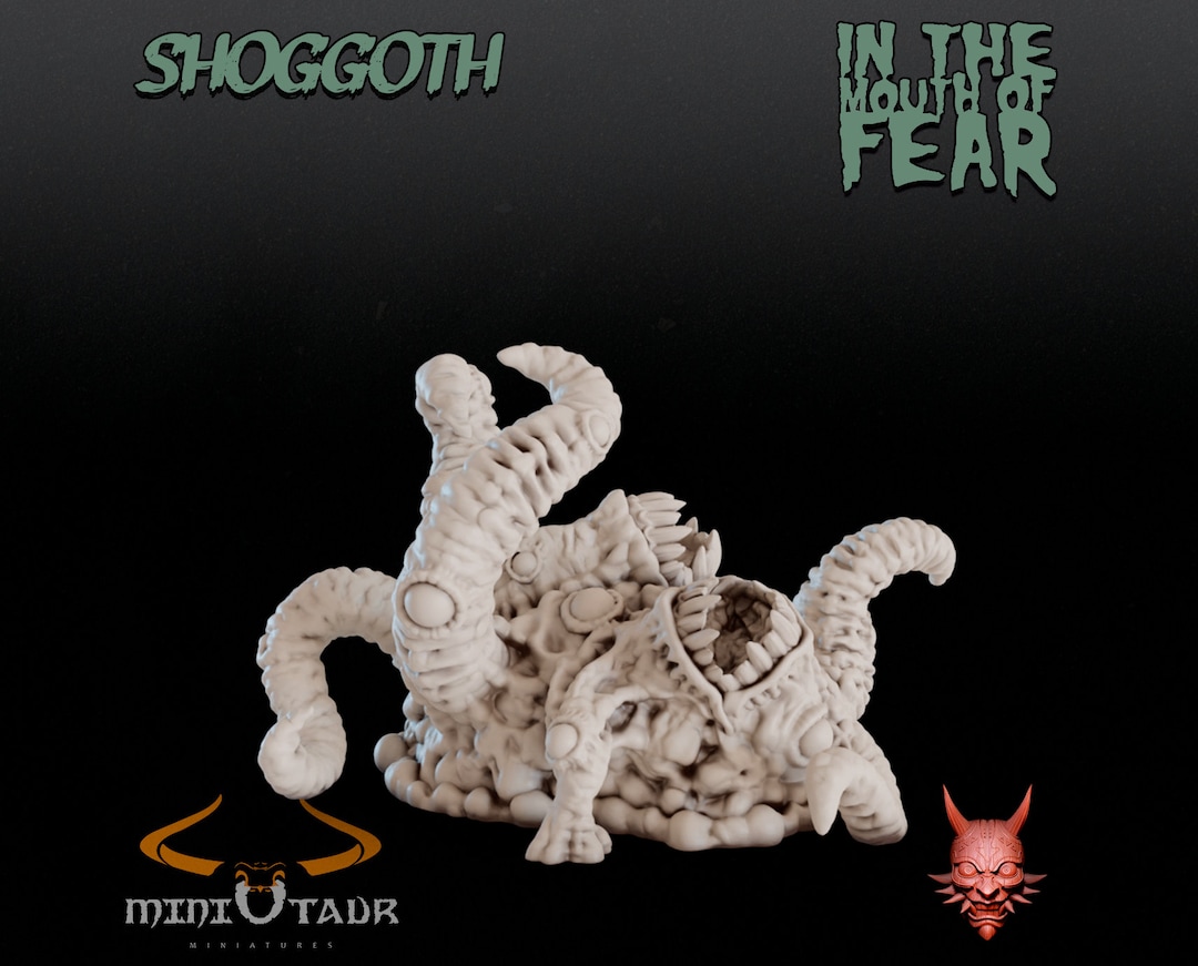 Shoggoth - 32mm Scale Miniature - in the Mouth of Fear - From ADAEVY ...