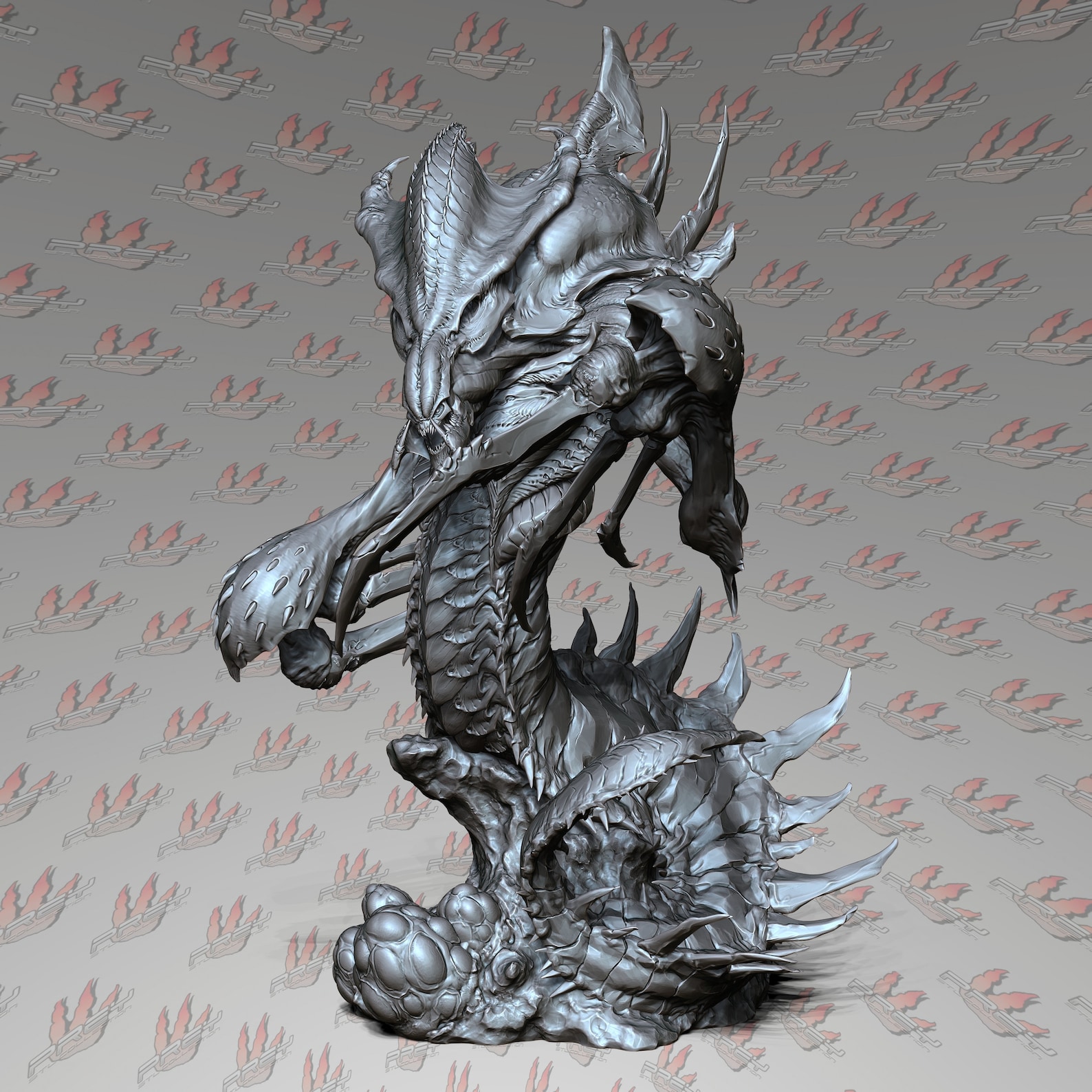 Hydralisk - Miniature 32mm / 75mm / 90mm - PREYCOLLECTIONSTUDIO - Etsy