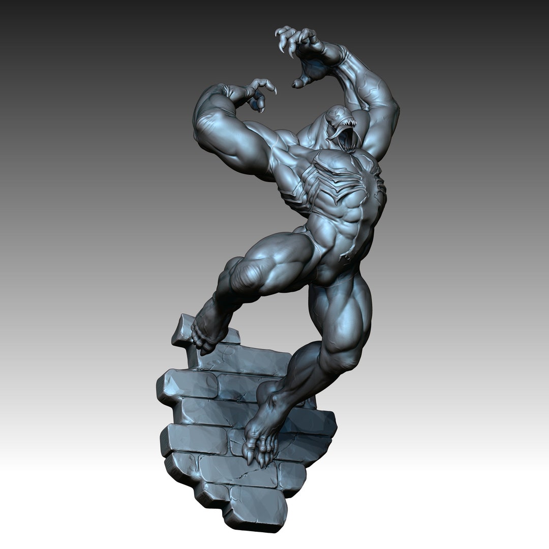 Venom - Miniature 32mm / 75mm / 90mm - PREYCOLLECTIONSTUDIO - Etsy