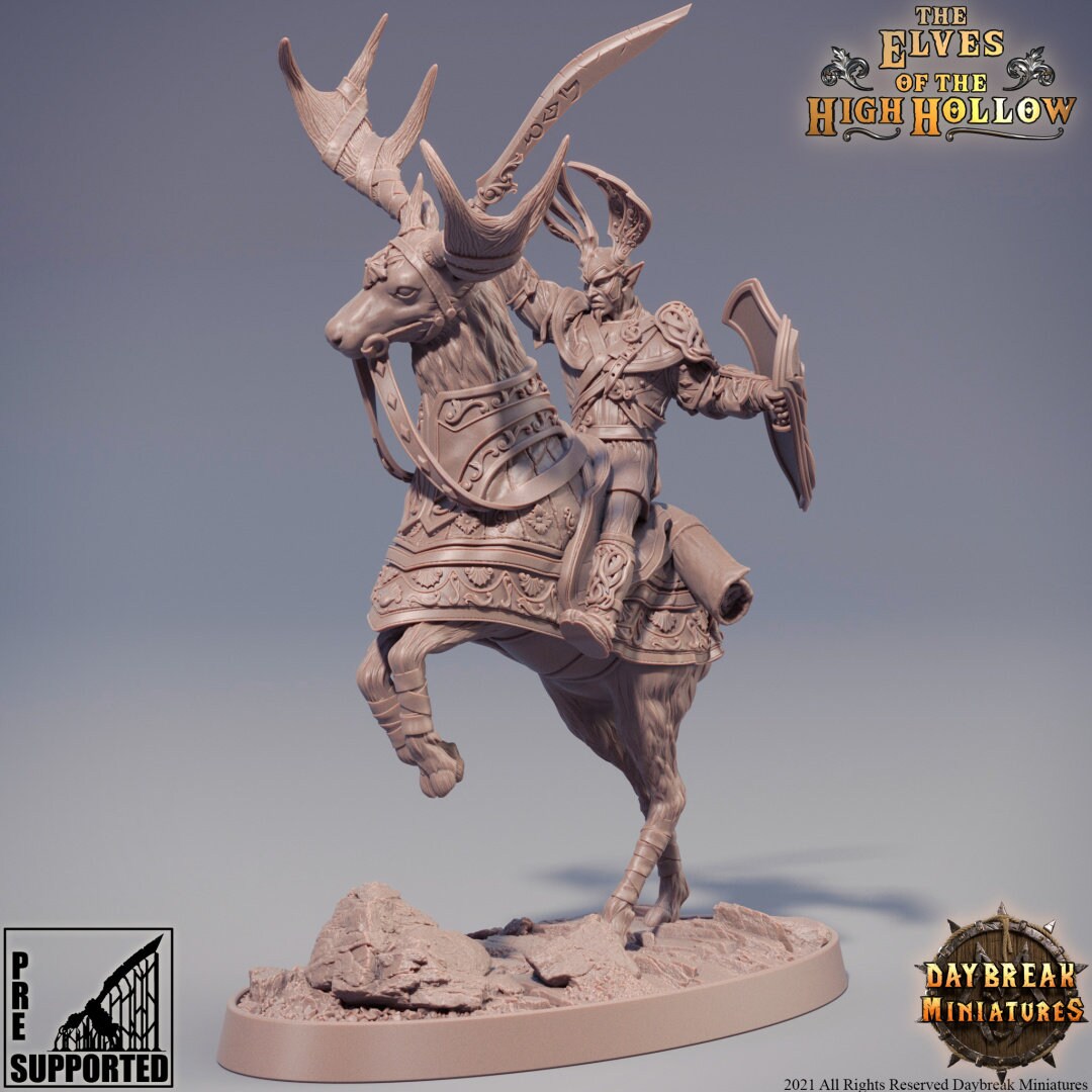 Faeren the Farseeing - the Elves of the High Hollow (32mm/54mm ...