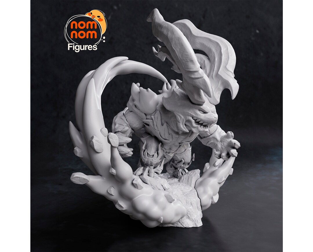 CHIBI Ifreet - Nomnom Figures - Etsy