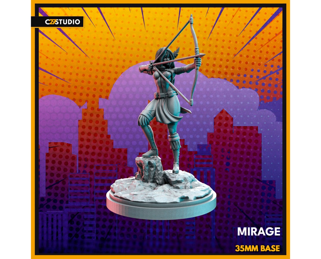 Mirage - 40mm Scale - C27 Miniatures - Etsy