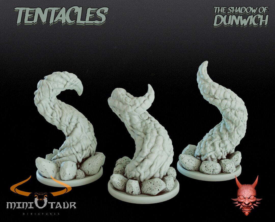 Tentacles - 32mm Scale Miniature - Shadow of Dunwich - From ADAEVY ...