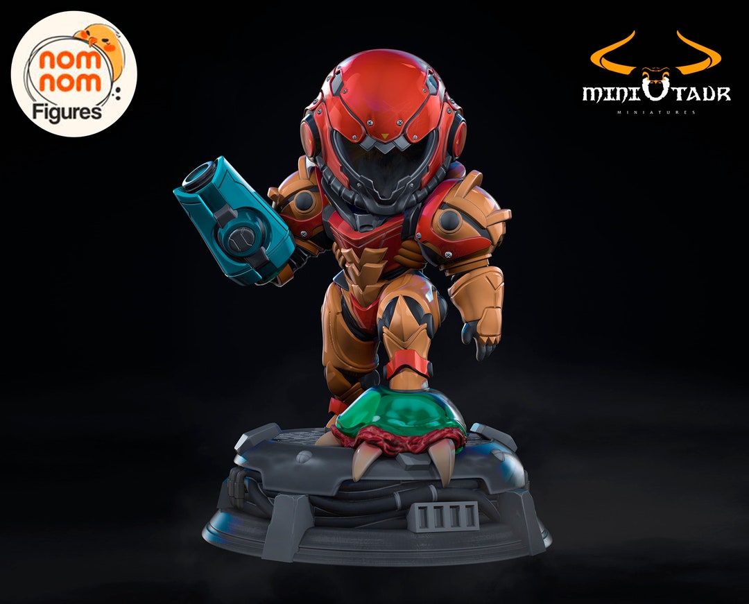 CHIBI Galactic Bounty Hunter - Nomnom Figures - Etsy