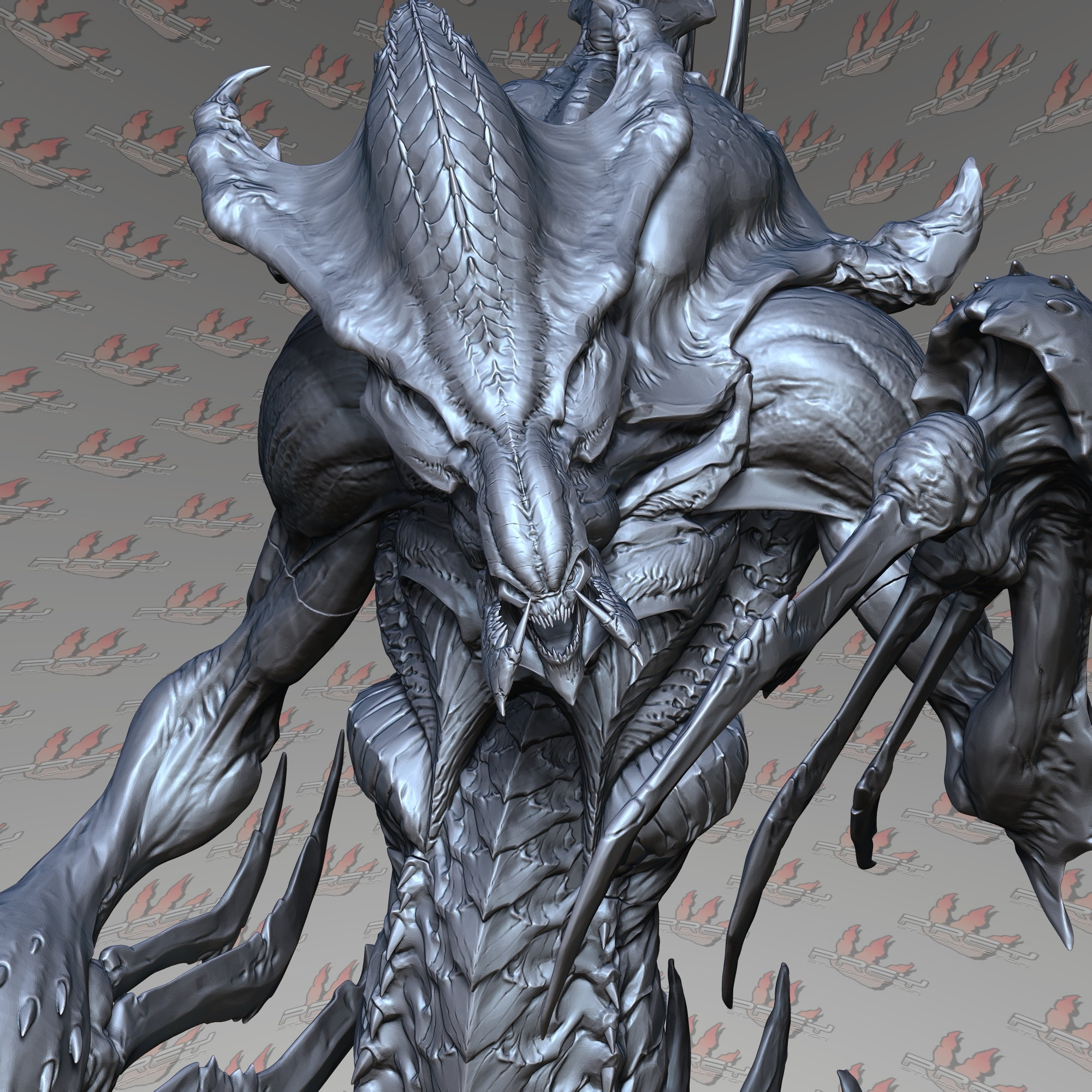 Hydralisk - Miniature 32mm / 75mm / 90mm - PREYCOLLECTIONSTUDIO - Etsy