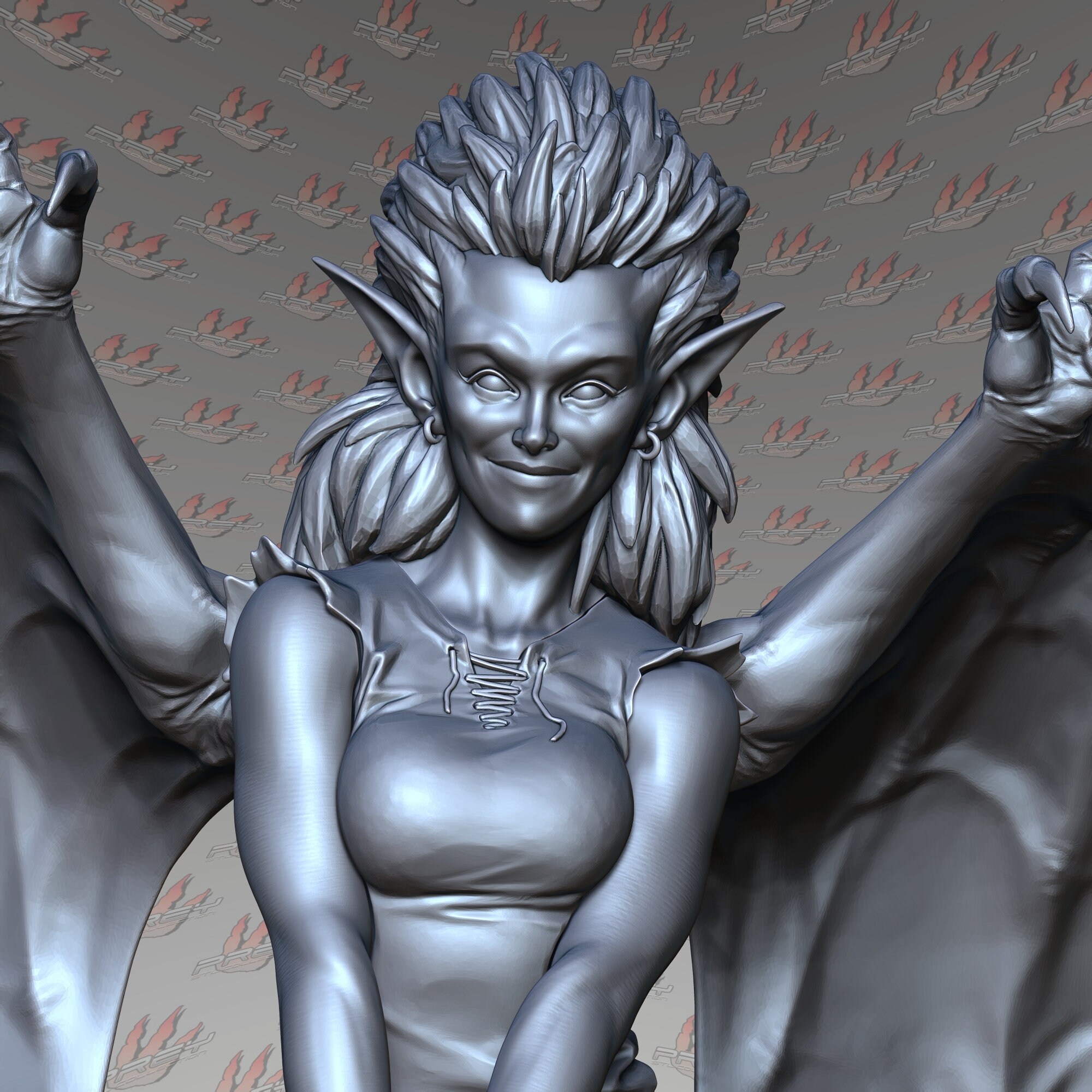 Angela Gargoyles Miniature 32mm 75mm 90mm Etsy