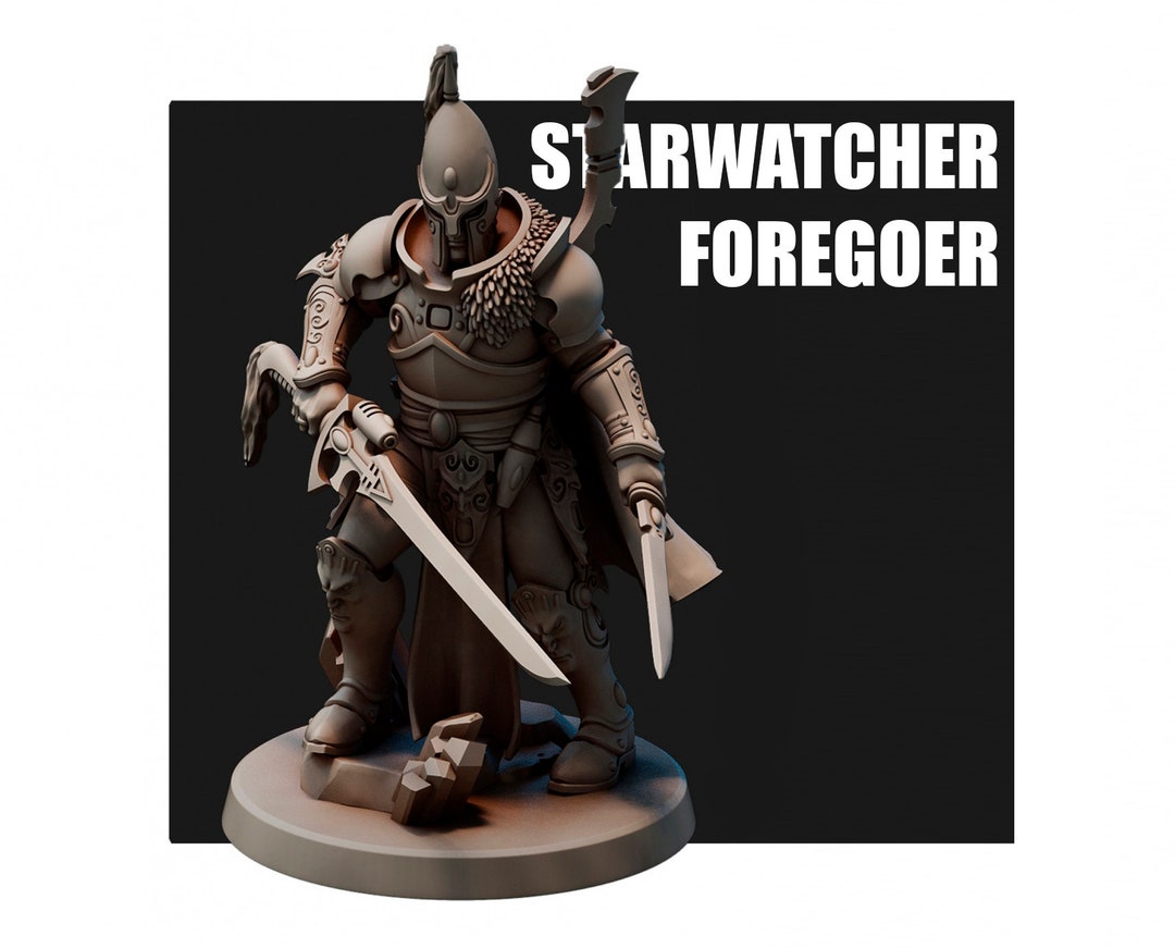 Starwatcher Foregoer - 28mm Scale - Red Pilgrim Miniatures - Etsy