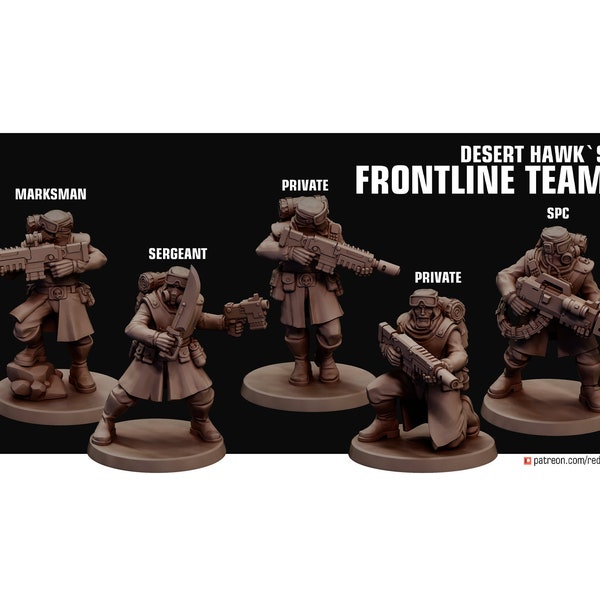 40k Desert Miniatures - Etsy