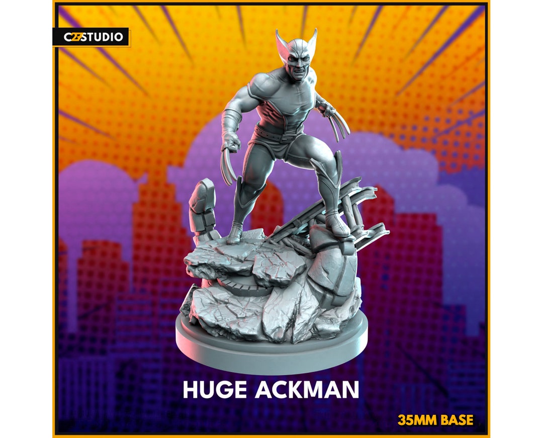 Huge Ackman 40mm Scale C27 Miniatures - Etsy