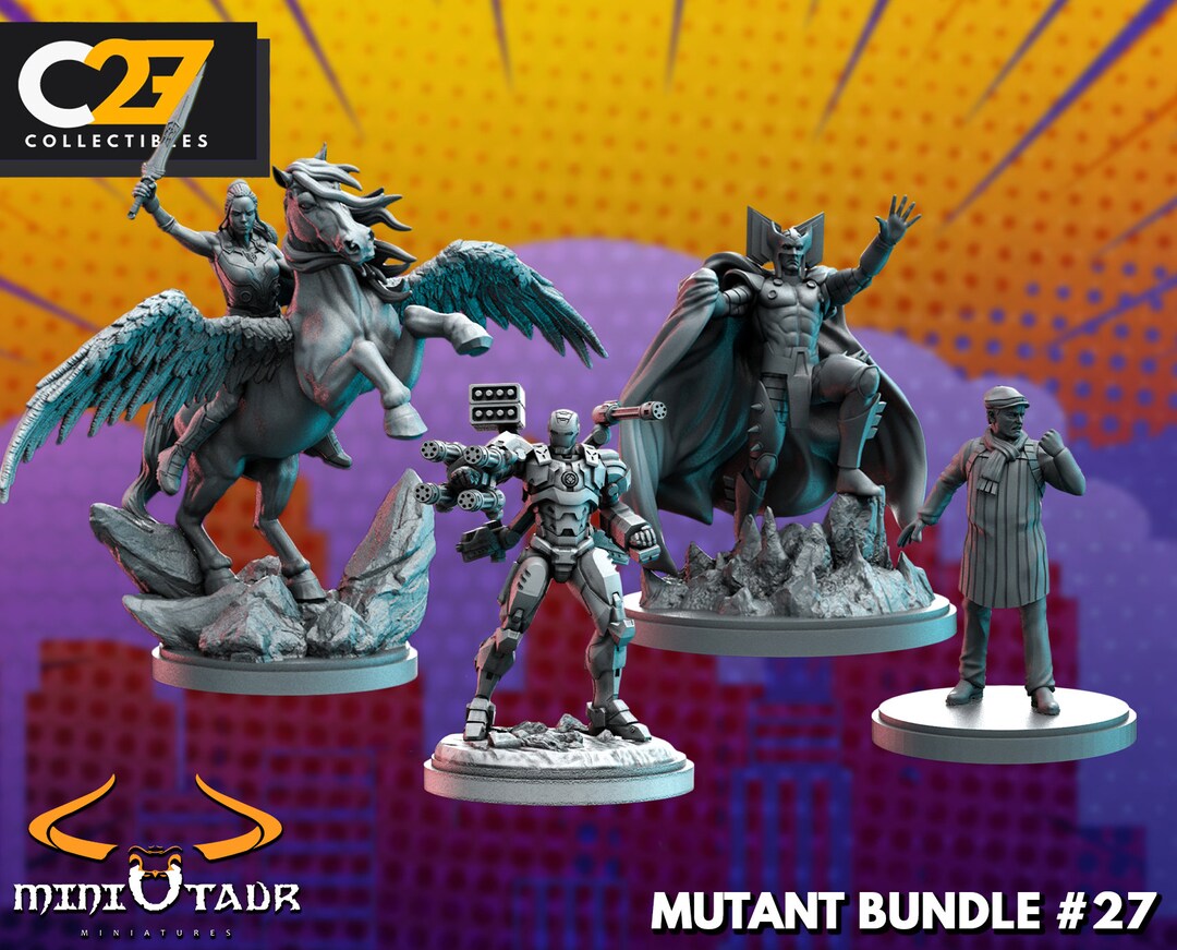 Mutant Bundle 27 40mm Scale C27 Miniatures - Etsy