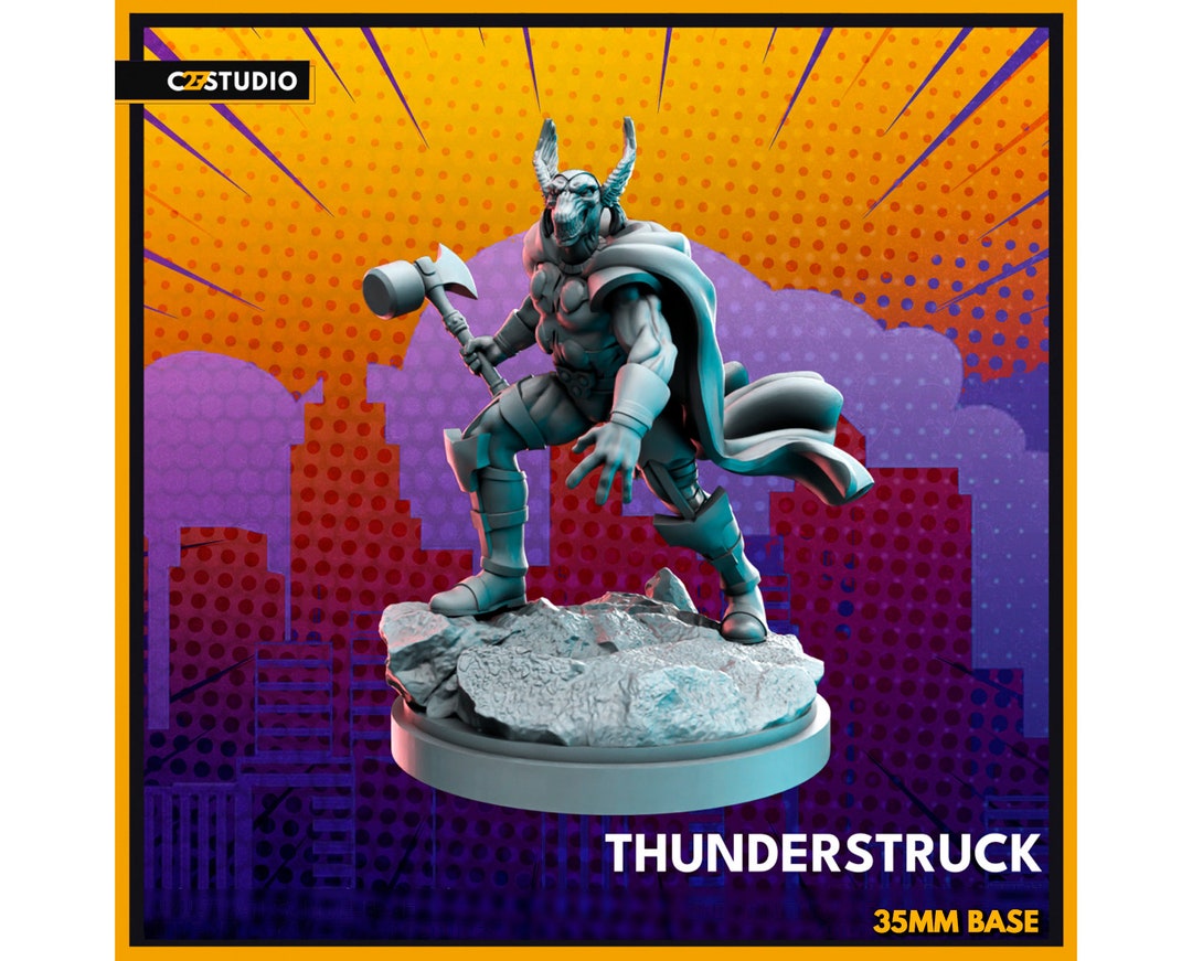 Thunderstruck - 40mm Scale - C27 Miniatures - Etsy