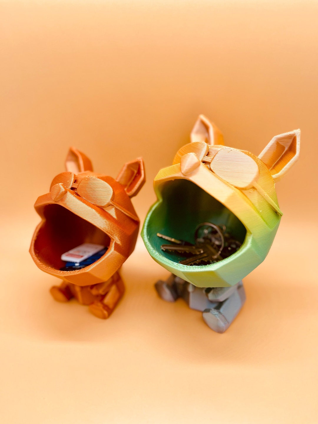 French Bulldog Statue Key Tray| Key Organizer for Entryway| Candy ...