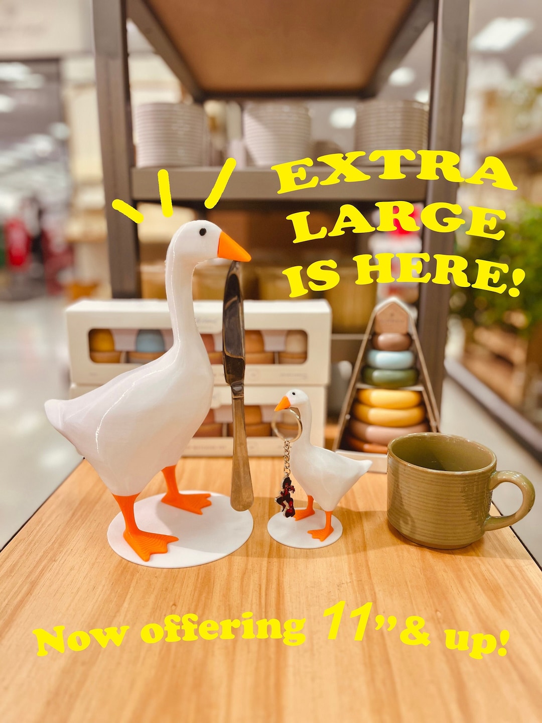 Extra Large Untitled Goose Key Holder Magnetic_ Tool Holder Magnetic ...