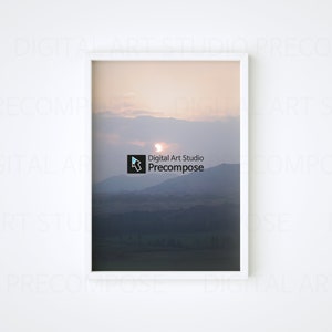 A1, A2, A3, A4, A5 Size White Frame Mockup/png JPG PSD Smart Object ...
