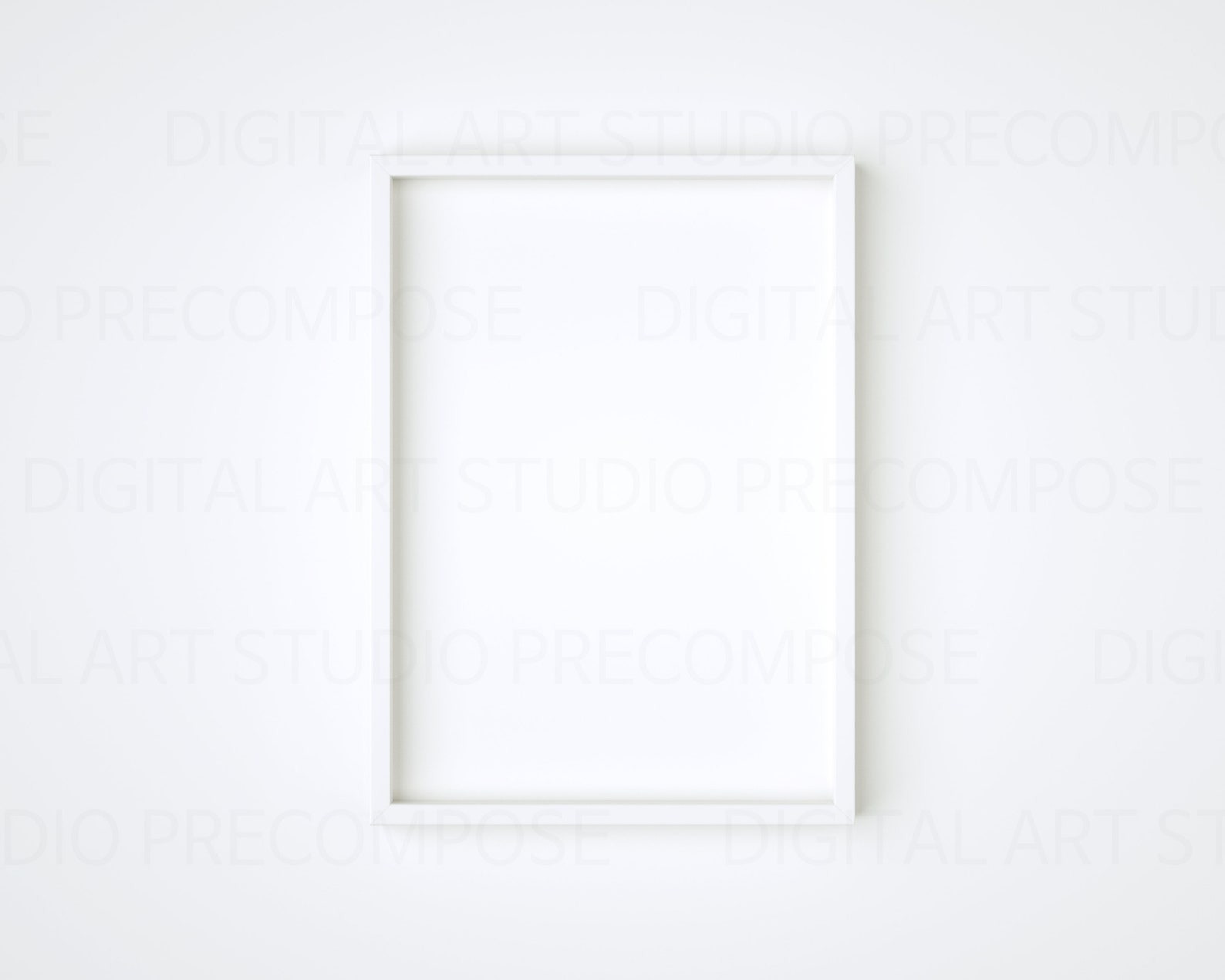 A1, A2, A3, A4, A5 Size White Frame Mockup/png JPG PSD Smart Object ...