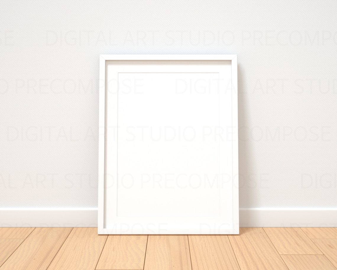 Digital Frame Mock Up/a4 Size Vertical Frame/jpg PSD Smart - Etsy