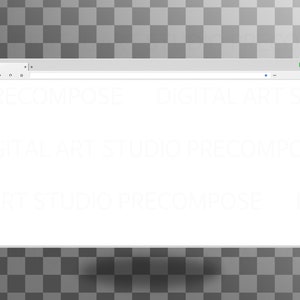 Web Browser Frame Mockup Set, Digital Template, PNG JPG PSD Smart ...