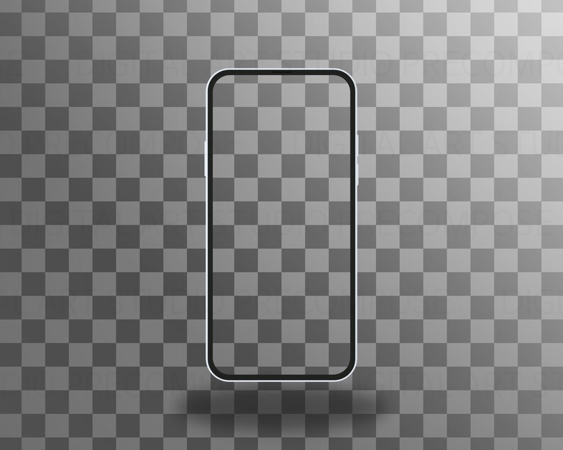 Smartphone Clipart/smart Object/screen Mockup/boho Digital | Etsy