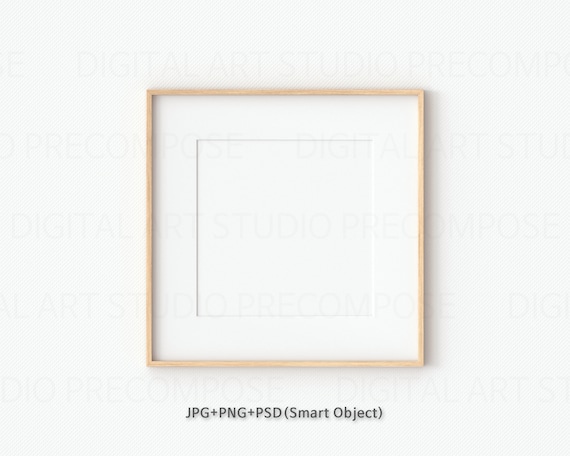 Square Wood Frame Png