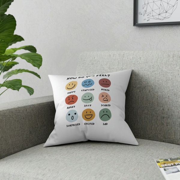 Feelings Wheel Pillow - Etsy