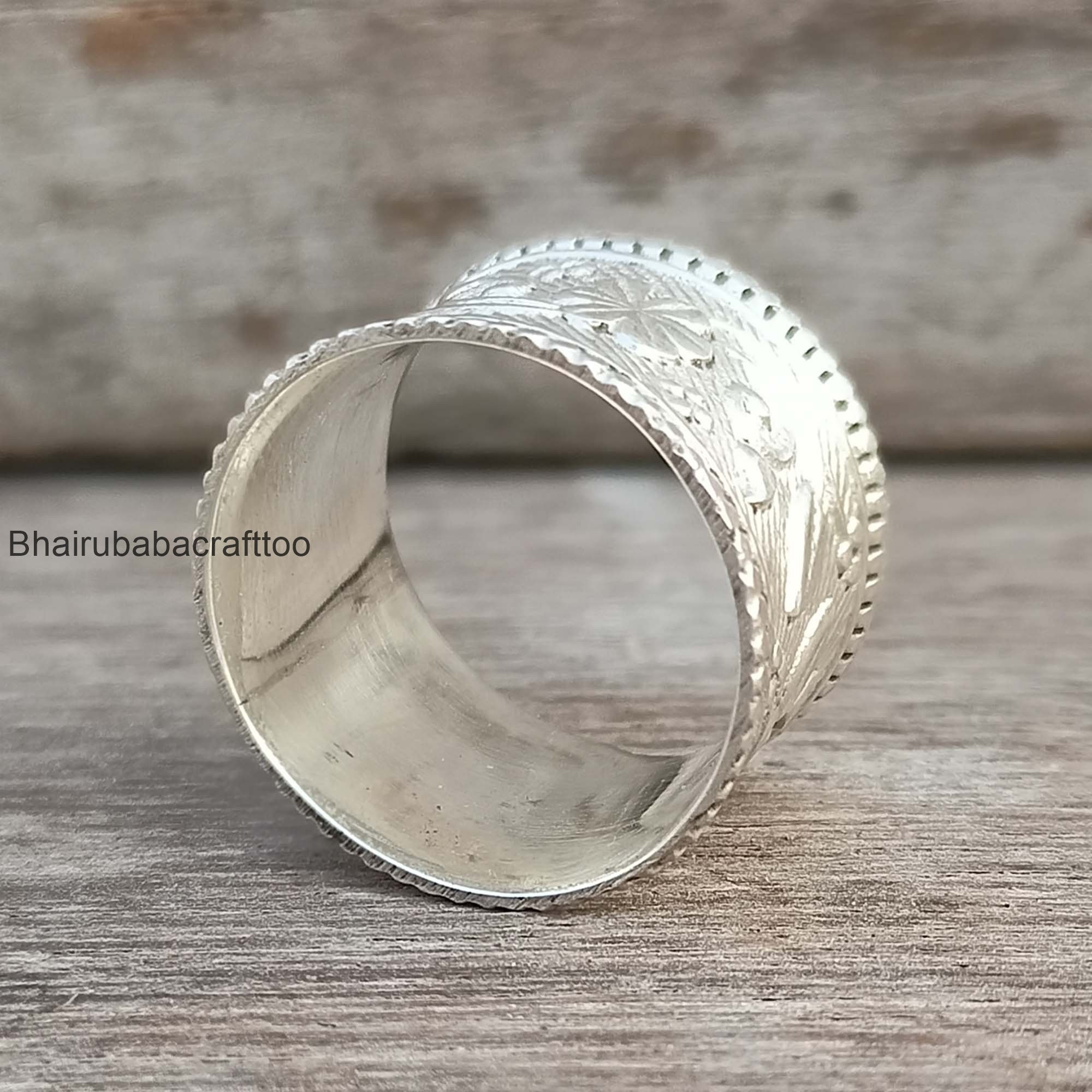 Solid 925 Antique Silver Ring Handmade Ring Plain Silver - Etsy