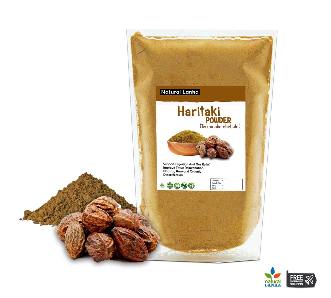 Haritaki Powder, 100% Organic Terminalia Chebula (harade), Ayurveda ...