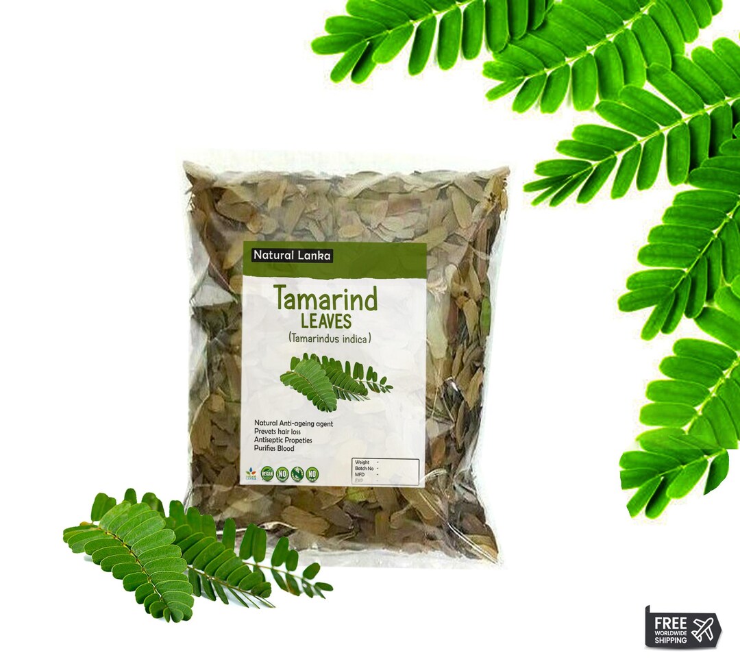 Organic Dried Tamarind Leaves | Natural Tamarind Whole Leaf 100% Pure ...