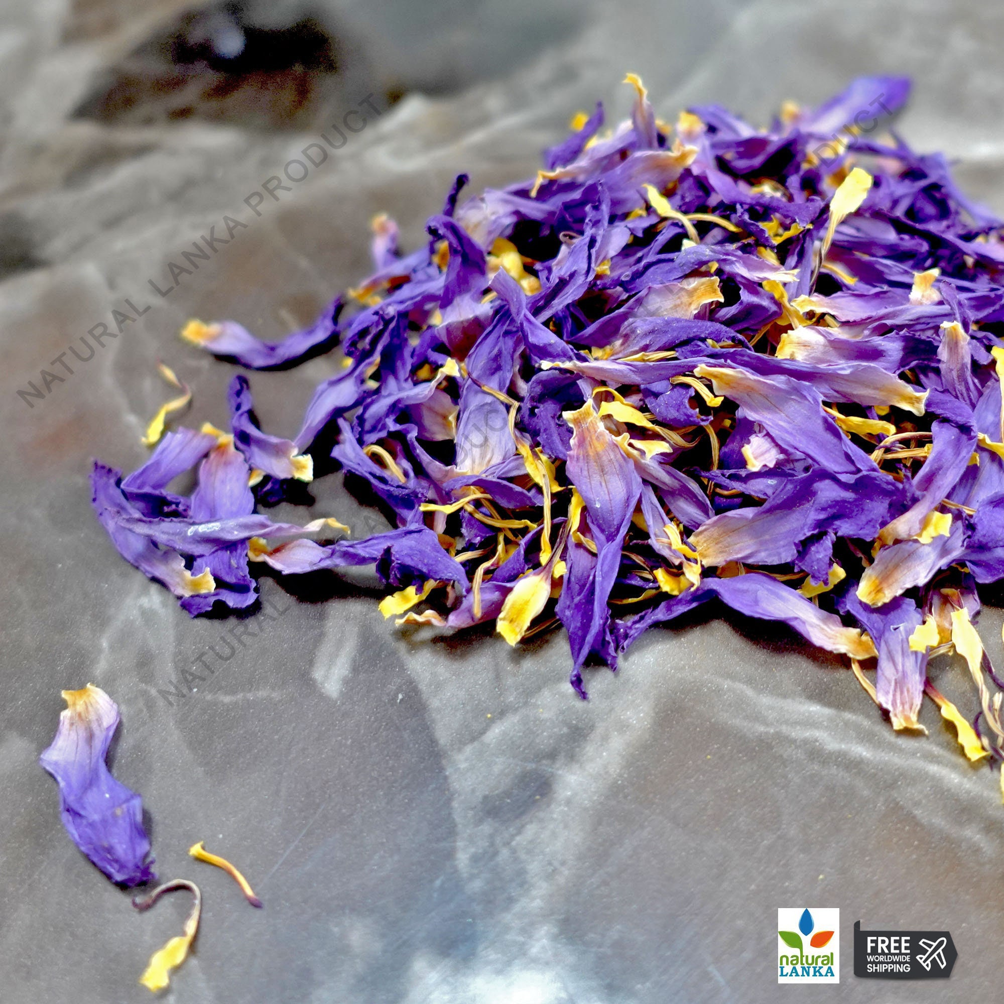 Egyptian Blue Lotus Flower Petals Powder (nymphaea Caerulea) 100% ...