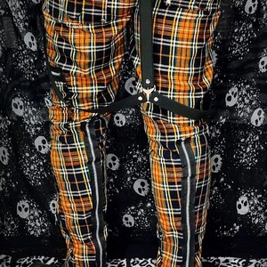 Yellow Plaid Punk Pants - Etsy