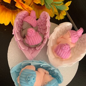 Baby Shower Angel Baby Soap- Baby Shower Gift Decoration Favors - Baby ...