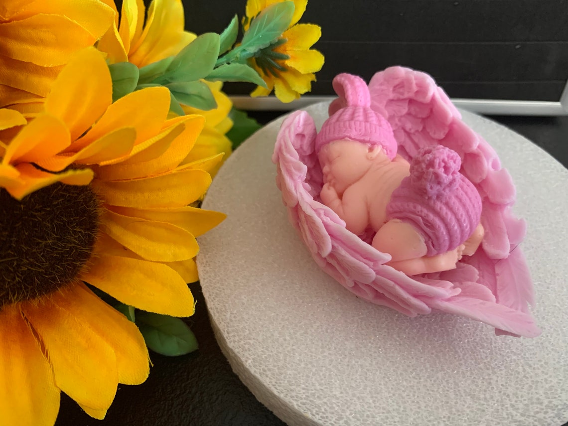 Baby Shower Angel Baby Soap Baby Shower Gift Decoration - Etsy