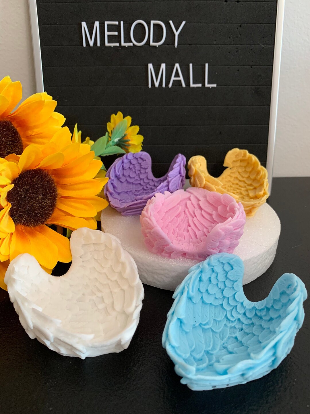 Angel Wings Soap - Baby Shower Soap - Baby Shower Gift Favors - Baby ...