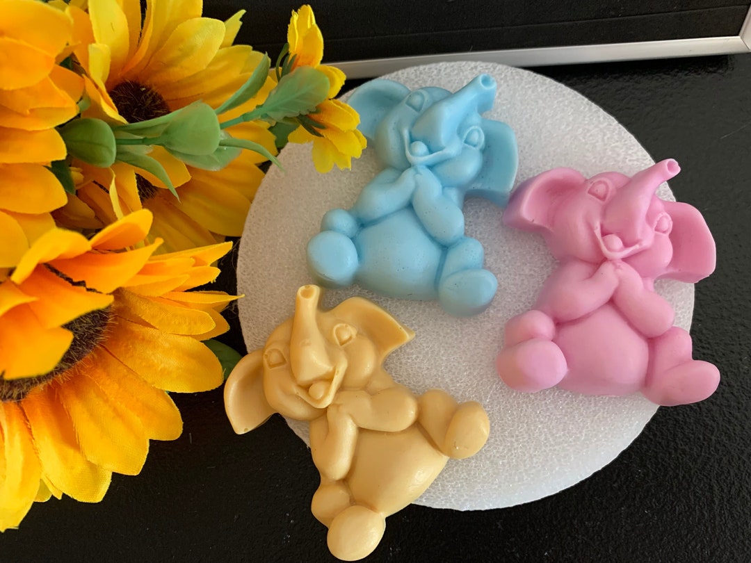 Elephant Baby Shower Elephant Soap Favor, Boy Girl SOAP Favors, Baby ...