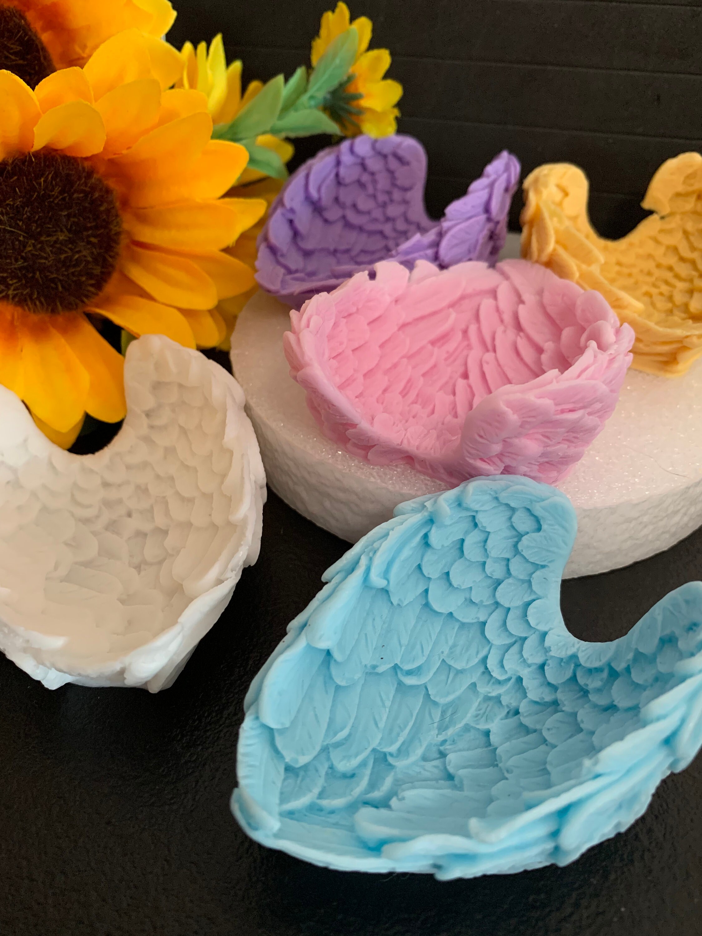 Angel Wings Soap - Baby Shower Soap - Baby Shower Gift Favors - Baby ...