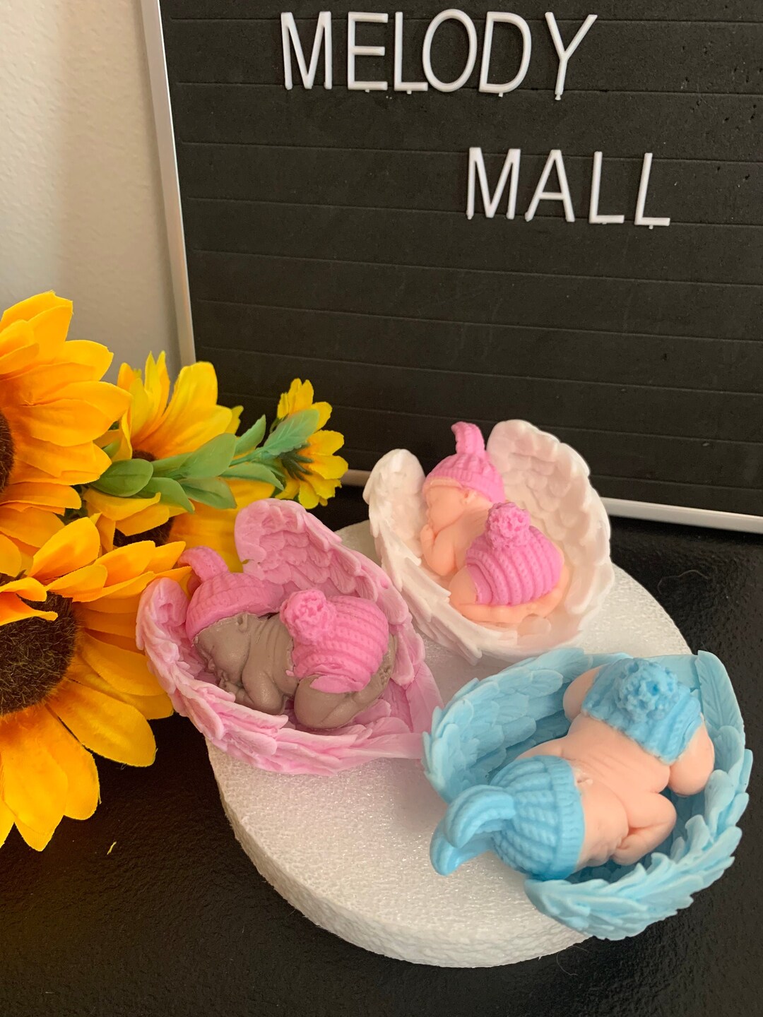 Baby Shower Angel Baby Soap- Baby Shower Gift Decoration Favors - Baby ...
