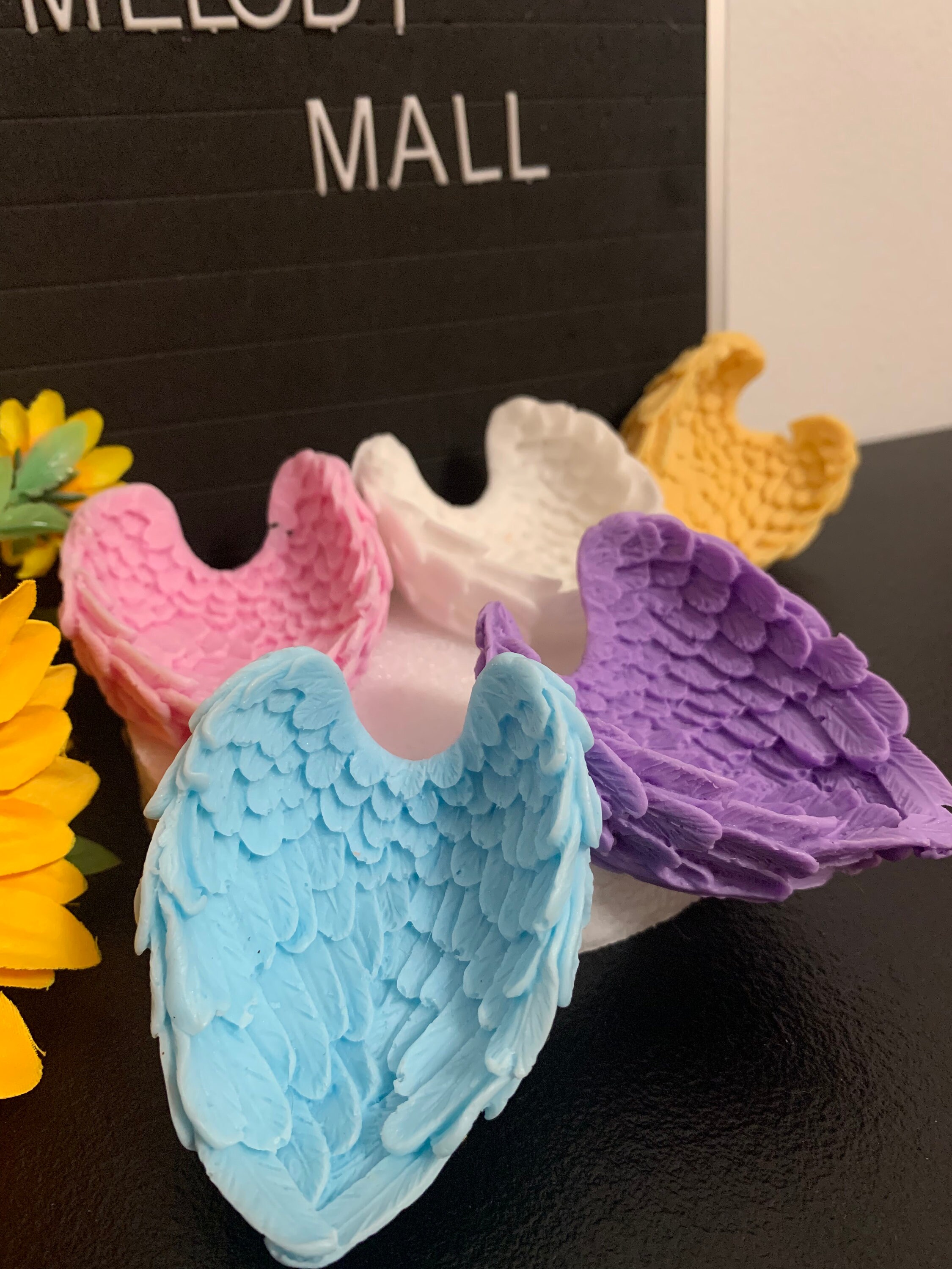Angel Wings Soap - Baby Shower Soap - Baby Shower Gift Favors - Baby ...