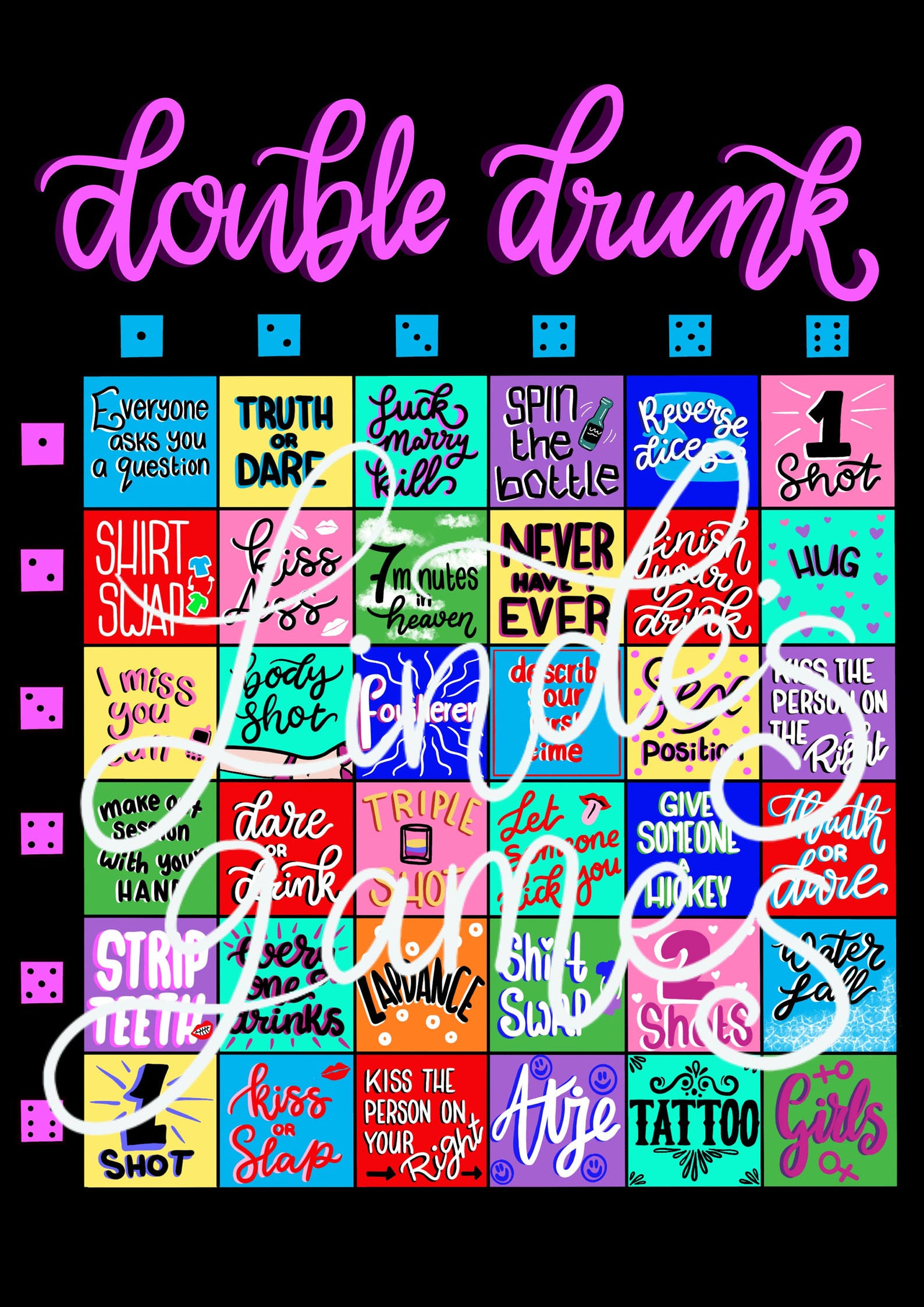 Double Drunk Drinking Game - Etsy