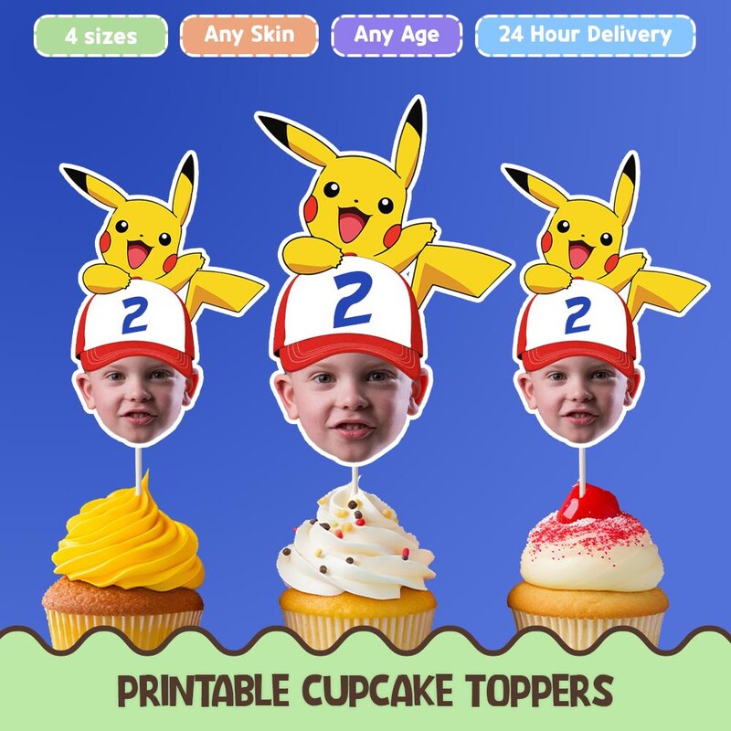 Pikachu Cake Topper - Etsy