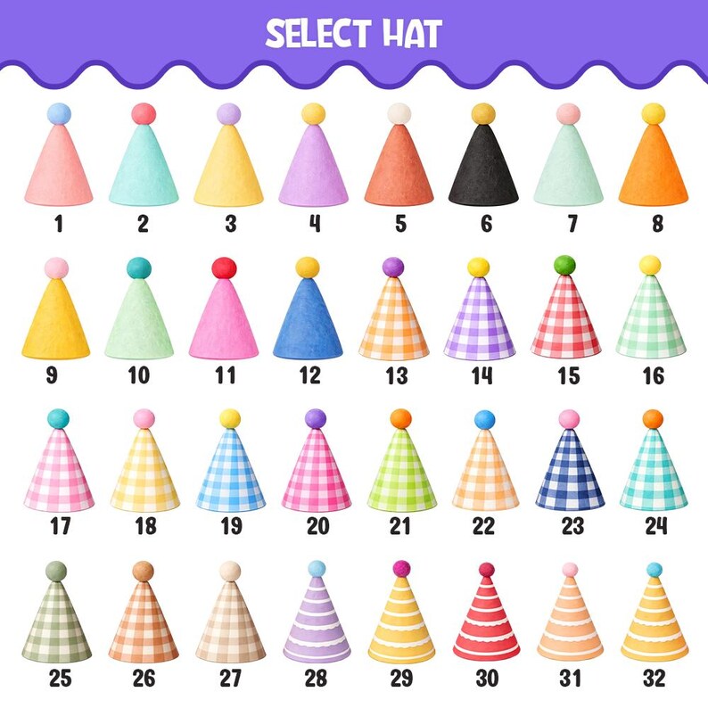 Gingham Cupcake Toppers - Personalized Face Cupcake Toppers Set - Etsy UK