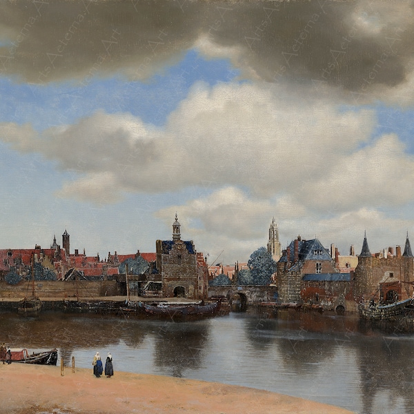 Vermeer View of Delft - Etsy