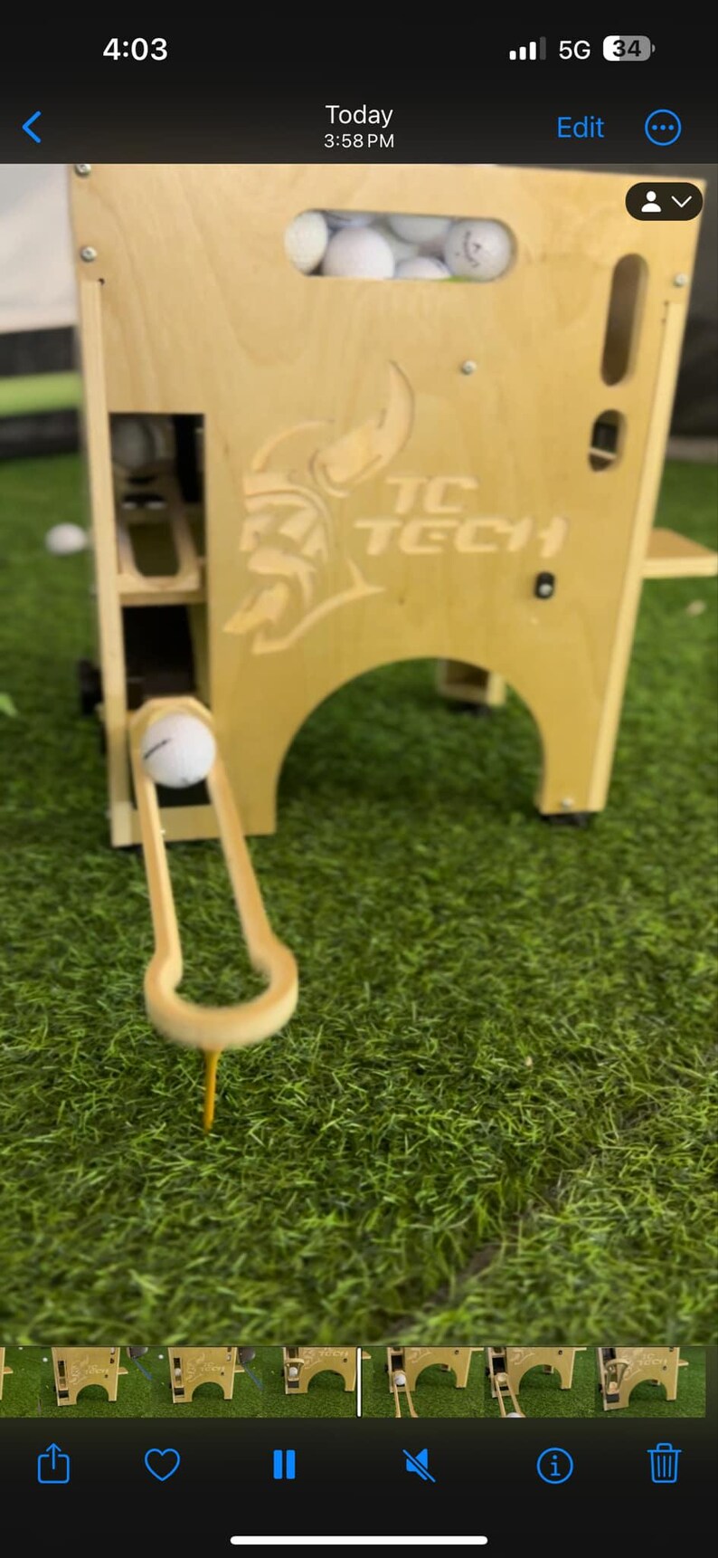 Teebot - Golf Ball Dispenser - Etsy