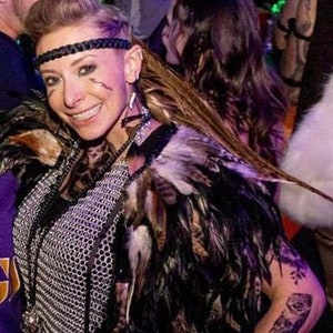 Good Look Ladies Viking Costume Chainmail Bra Top for Women - Etsy