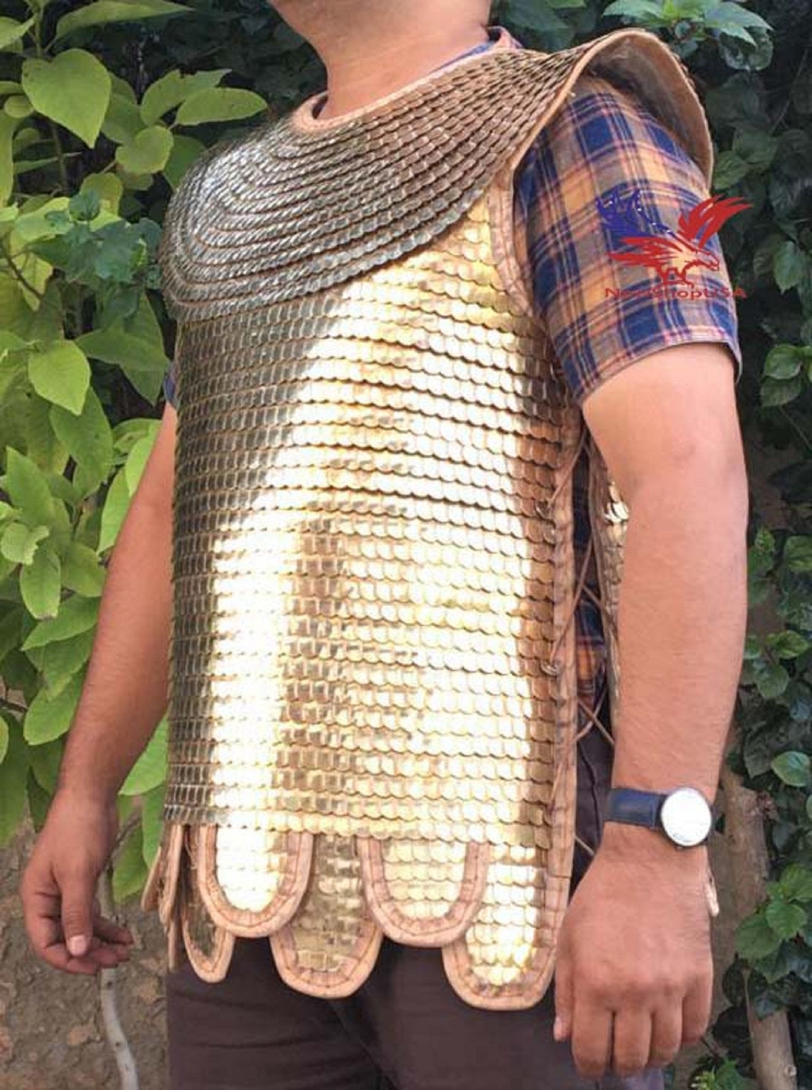 Brass Scale Armor Lorica Squamata Romans and Greek Scale | Etsy