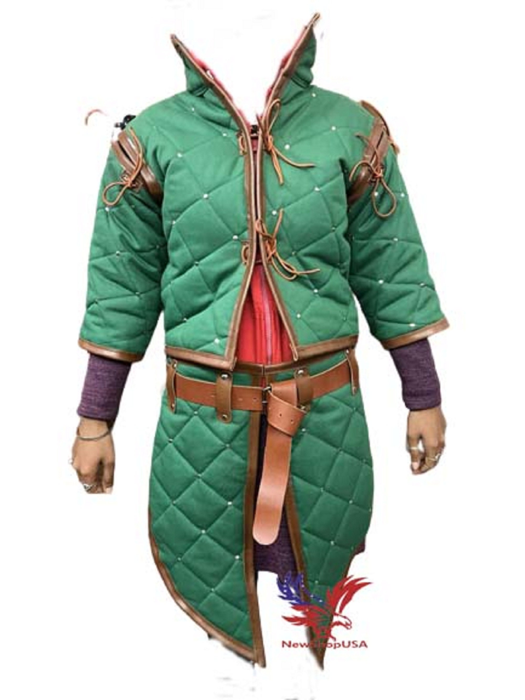 Female Gambeson PADDED Armor Assasin Witcher Gambeson - Etsy