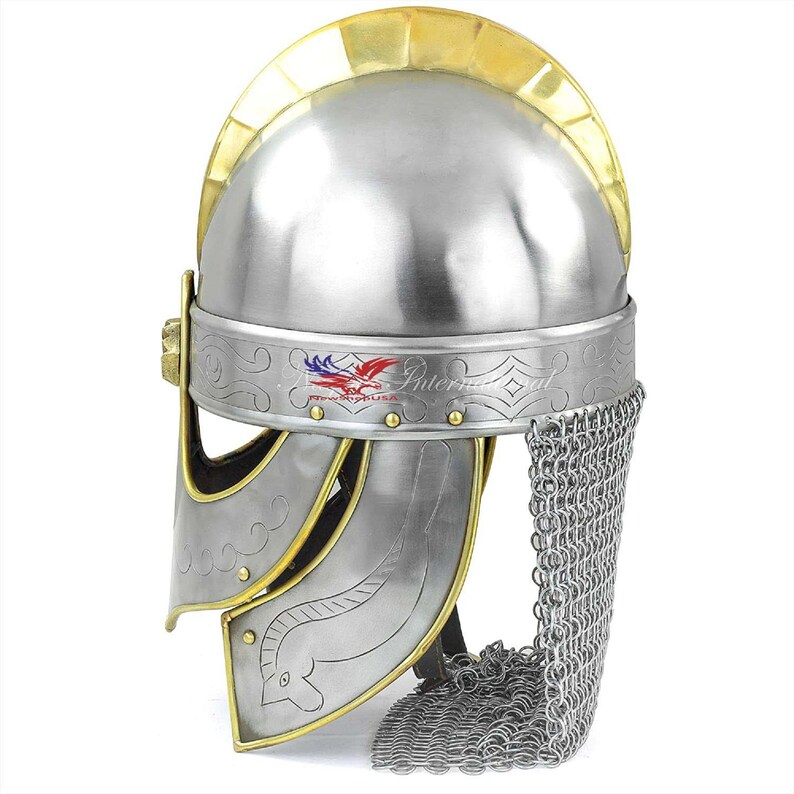 Medieval Viking Helmet Knight Warrior Helmet Fully Function | Etsy
