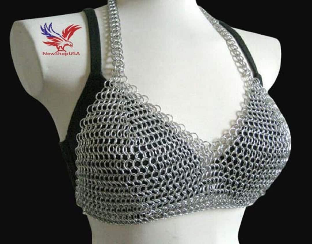 Aluminum Chainmail Bra for Women Gift - Etsy