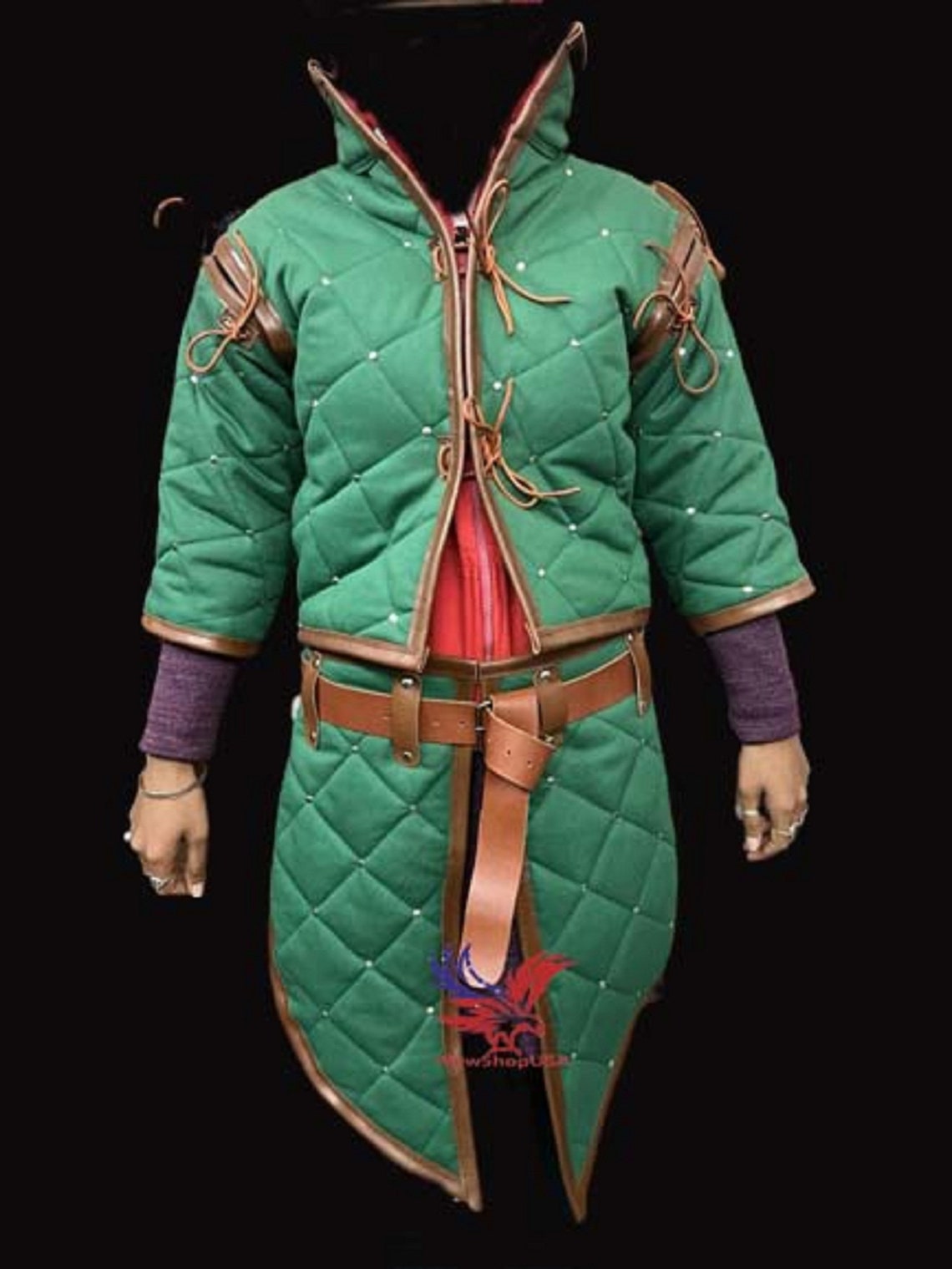 Female Gambeson PADDED Armor Assasin Witcher Gambeson - Etsy