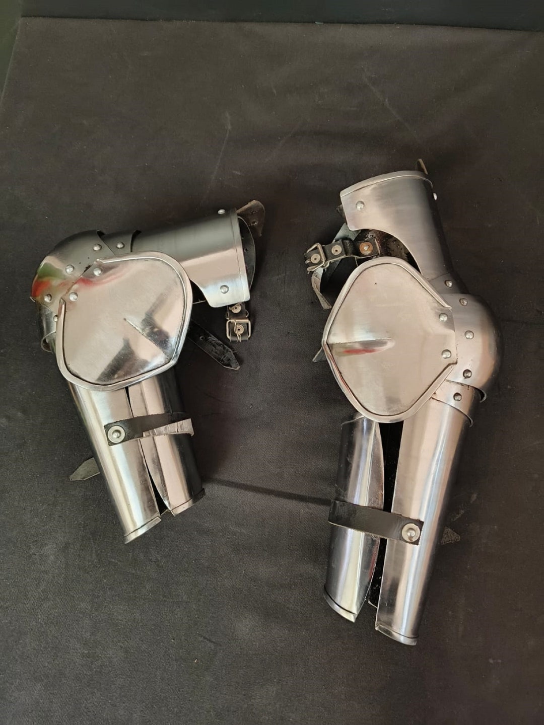 Medieval Knight Full Arm Armor Rerebrace, Vambrace and Elbow Cops ...