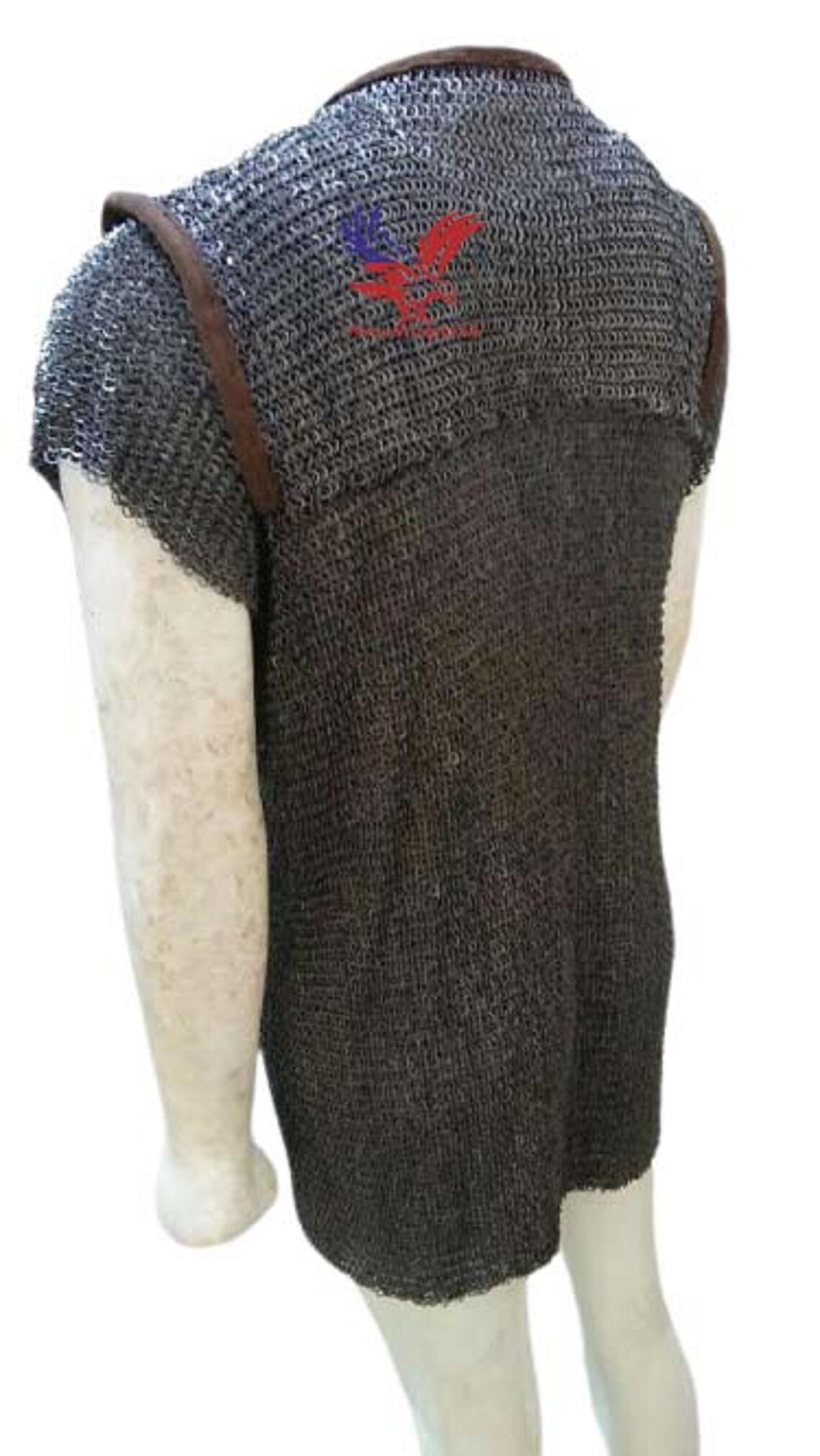 Chainmail 6 Mm Roman Lorica Hamata 6 Mm Flat Riveted With | Etsy